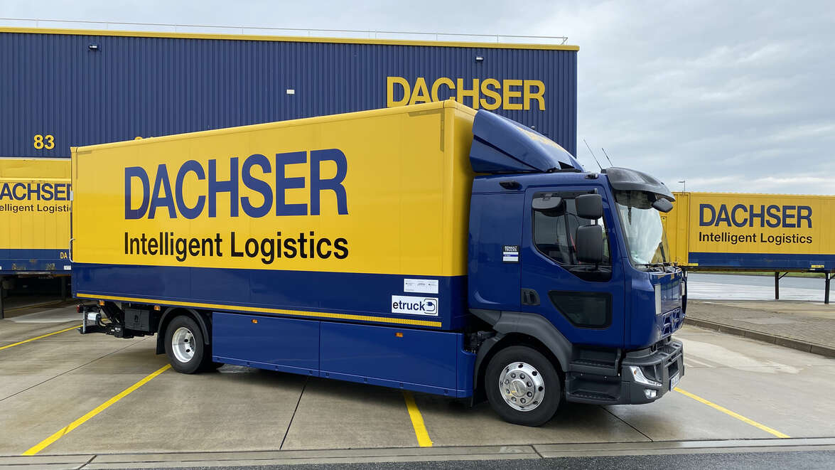 DACHSER bringt E-Lkw in Bremen zum Einsatz