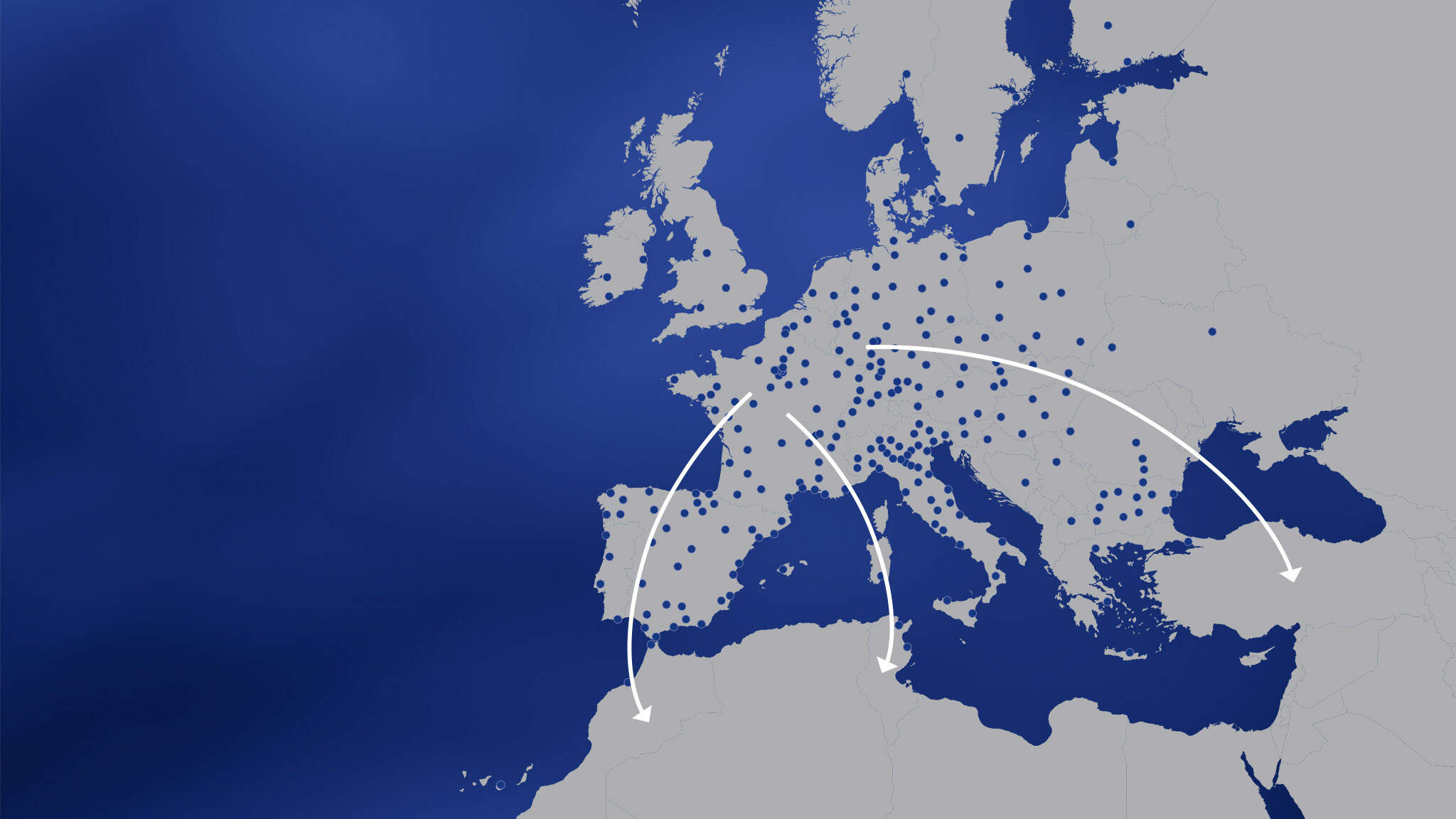 Gateway Services für Marokko, Tunesien und die Türkei